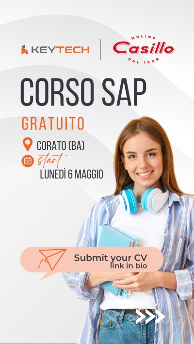 Casillo Group - Molino Casillo e Keytech organizzano un corso SAP